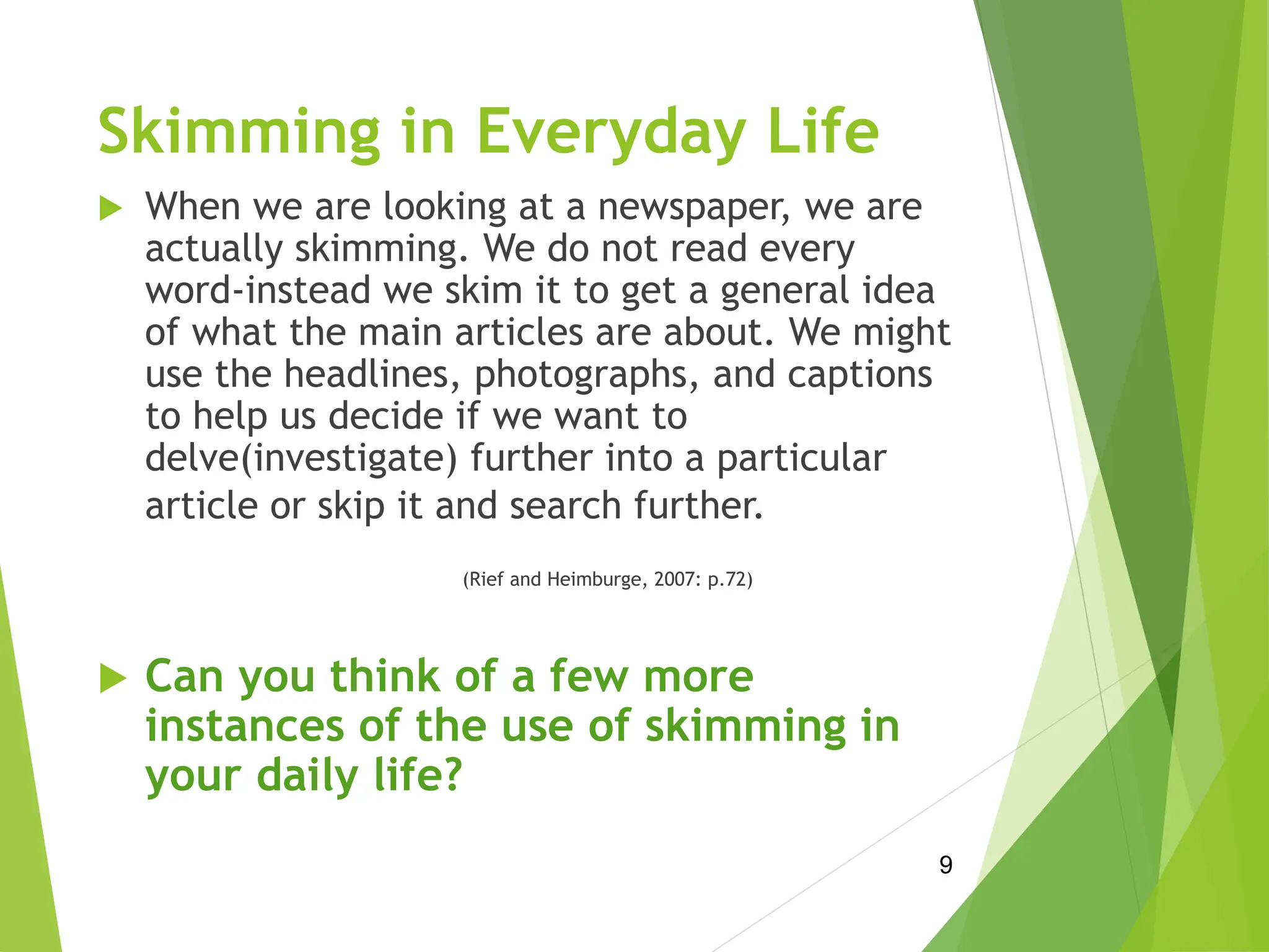 Skimming-ppt.ppt. what is skimming and activities related to itd | PPT