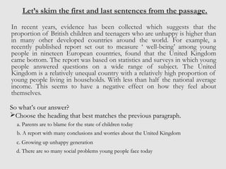 Skimming & Scanning | PPT