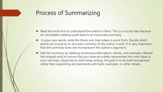 Skimming Scanning & summarizing.pptx | Search | Internet