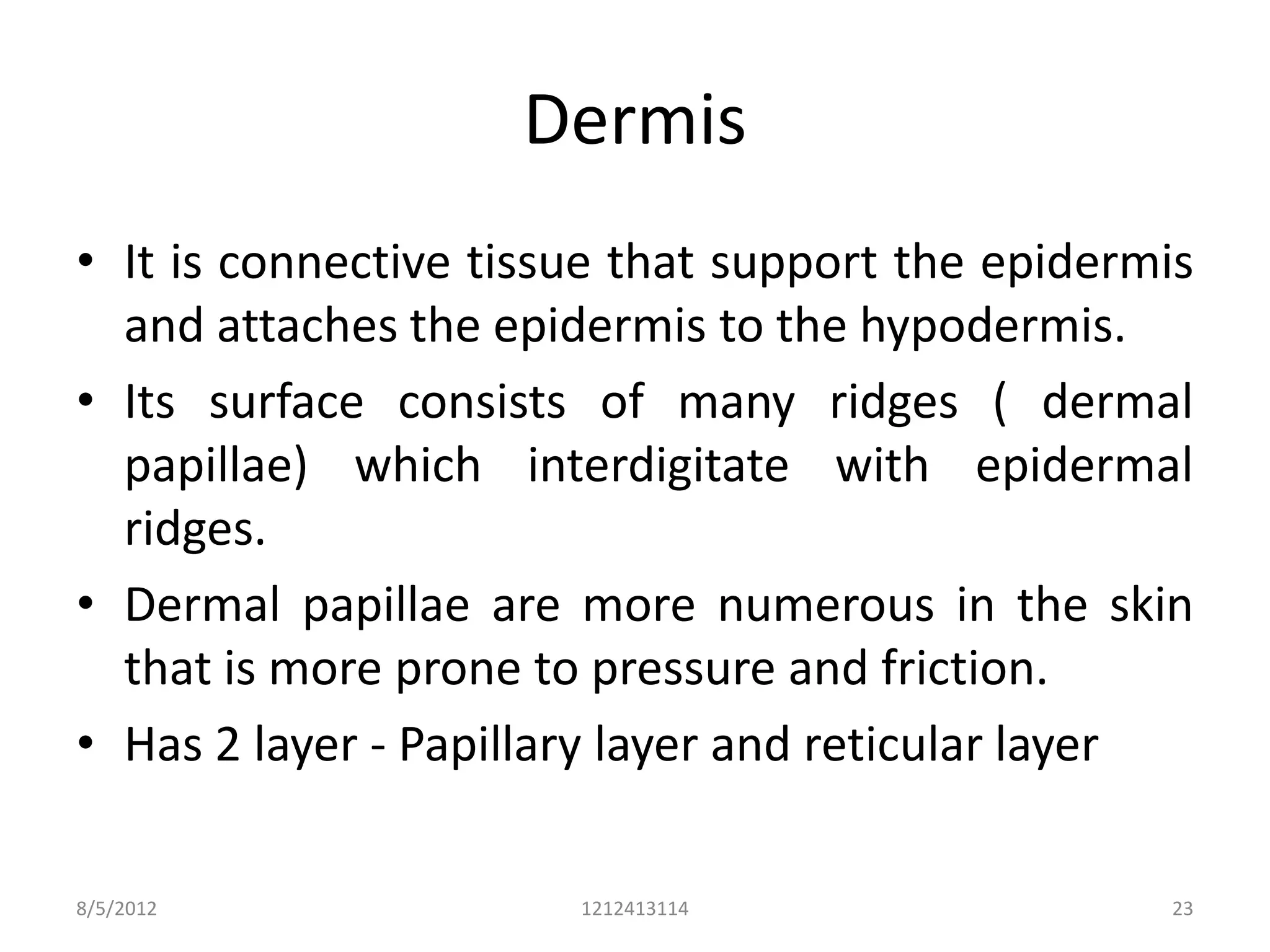 Skin and its appendages | PPTX