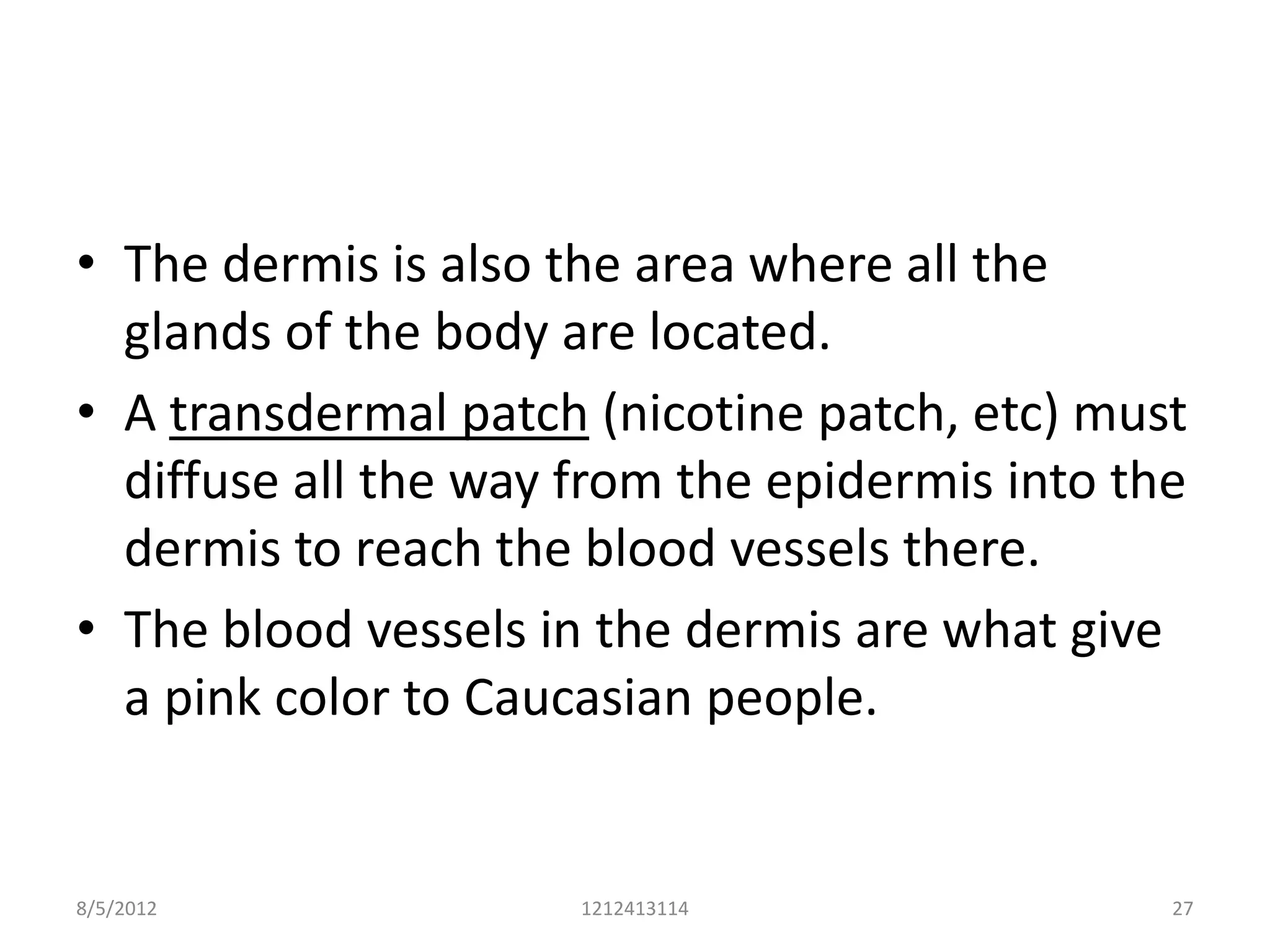 Skin and its appendages | PPTX