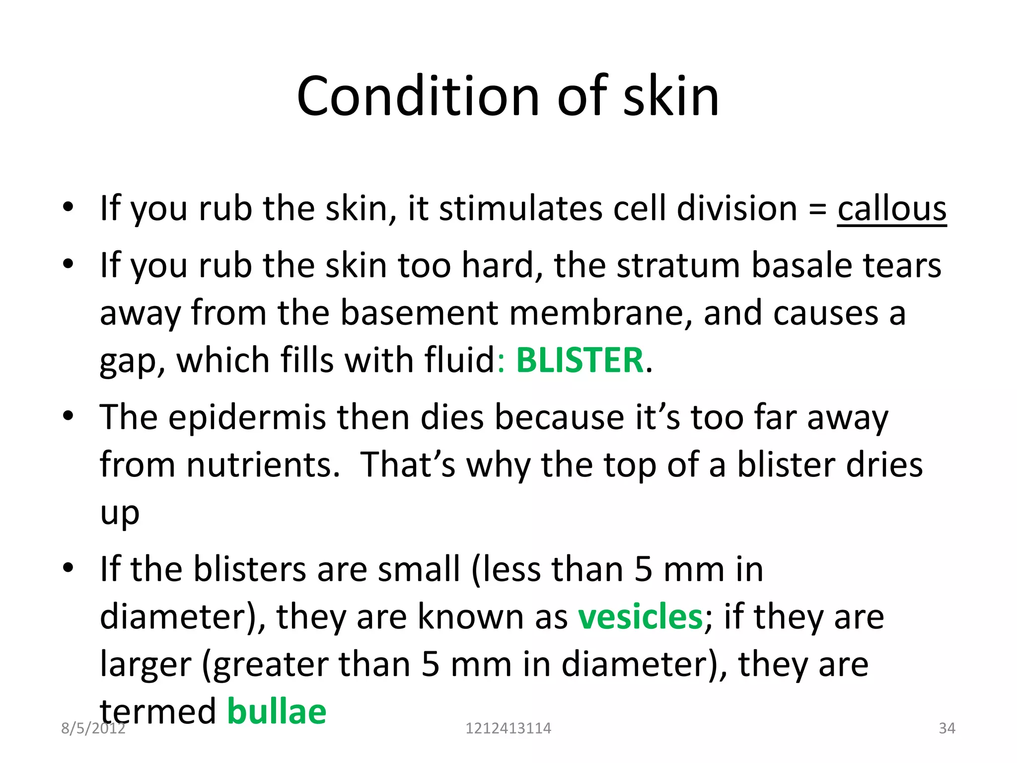 Skin and its appendages | PPTX