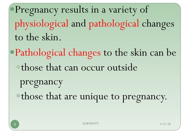 Skin diseases in pregnancy | PDF | Pregnancy | Reproductive Health