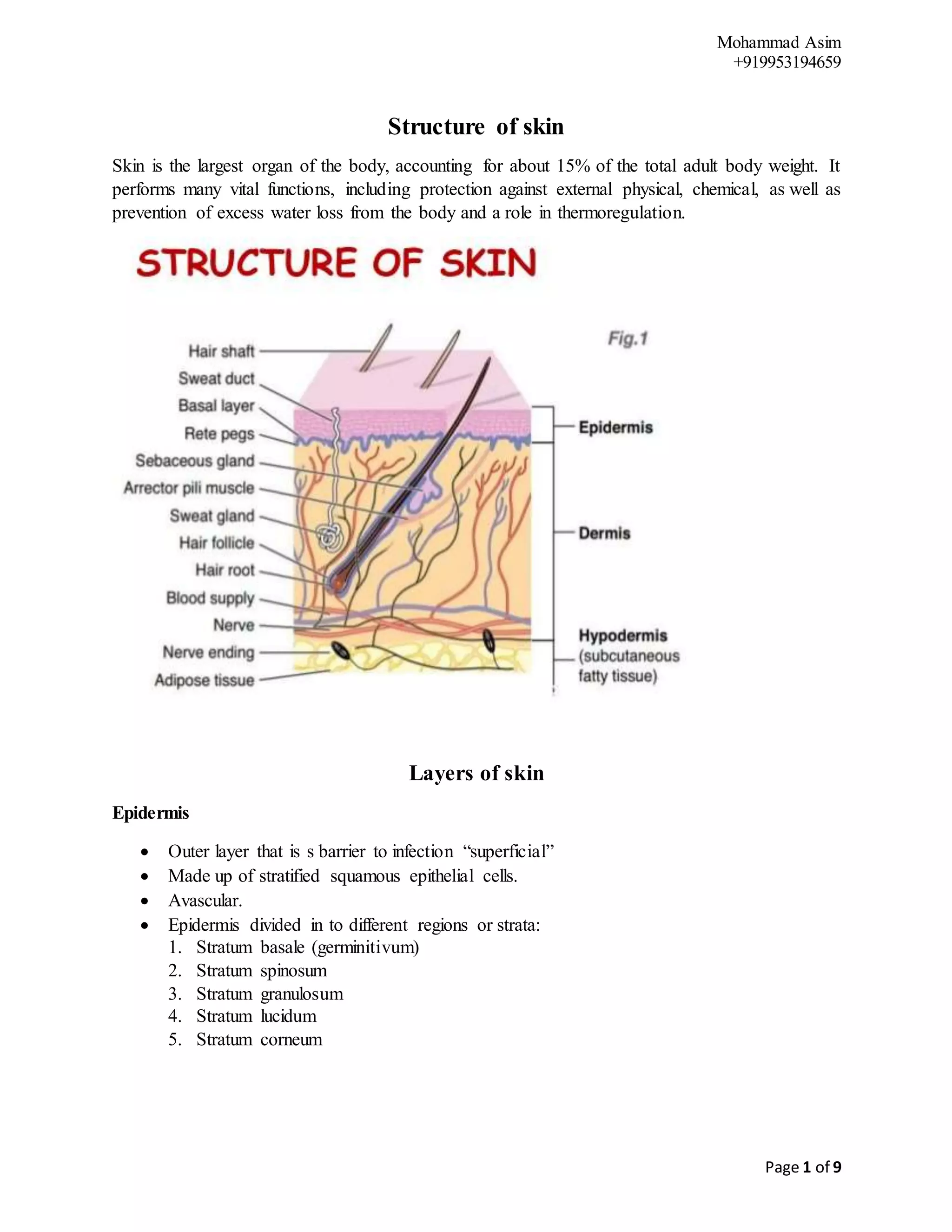 Cosmetics - Biological aspects and design of cosmeceutical products | DOCX