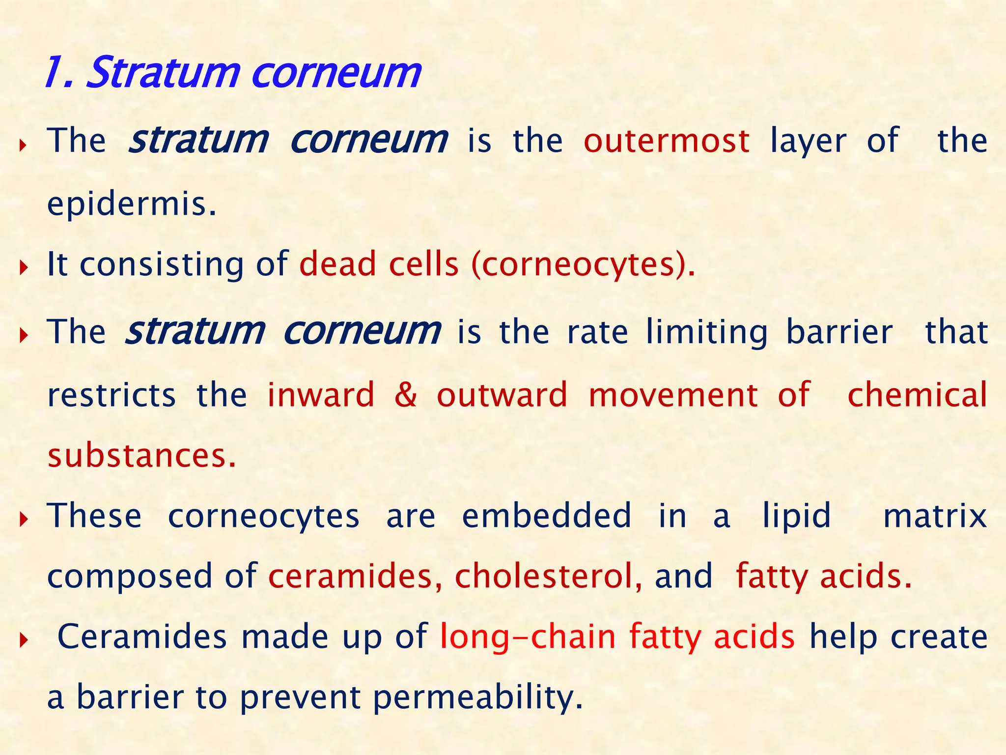 Skin-Structure & function ................ | PPTX