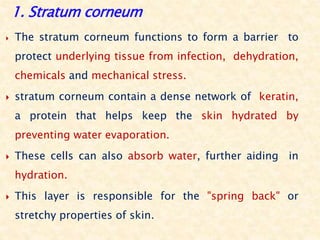 Skin-Structure & function ................ | PPTX