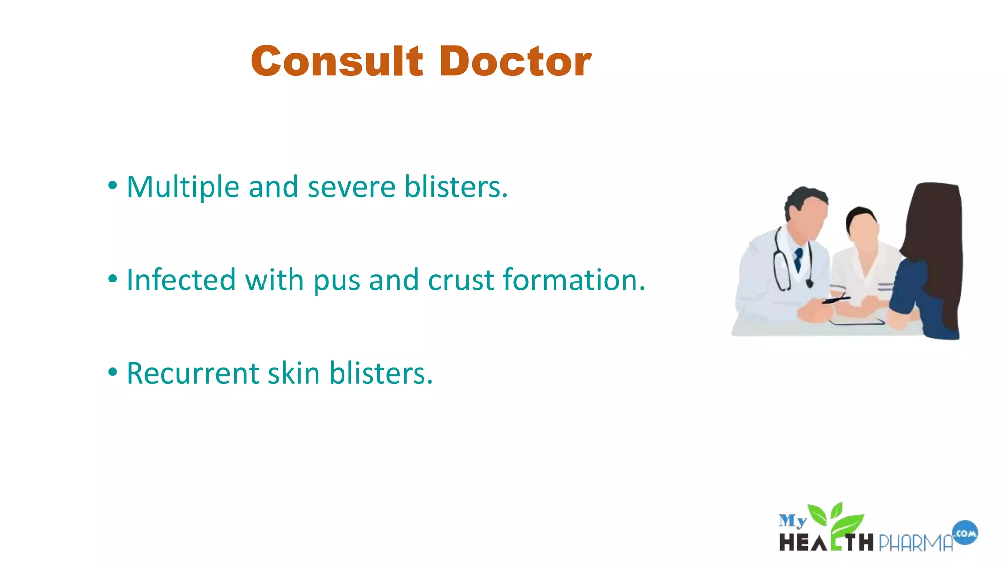 Skin Blisters Causes And treatment | PPTX