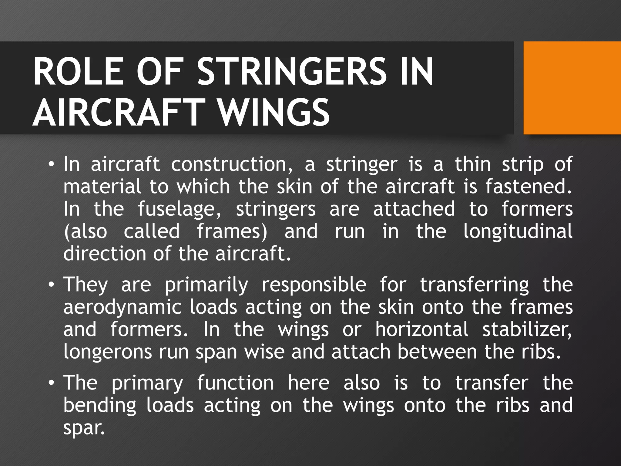Skin stringers-in-an-aircraft | PPTX