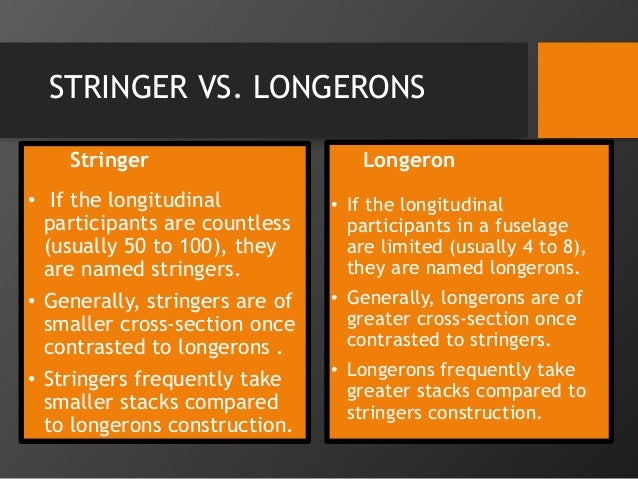 Skin stringers-in-an-aircraft