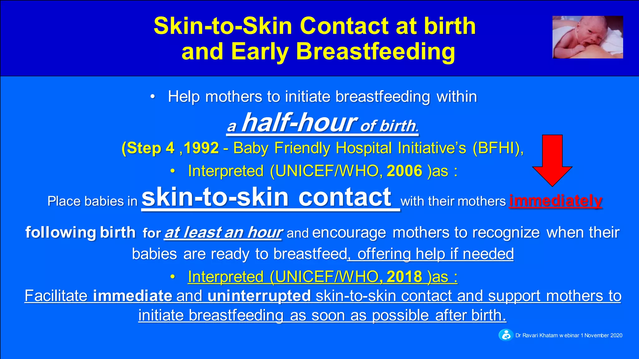 Skin to-skin contact and early breastfeeding | PDF
