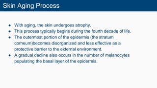 The Aging Process: Understanding the Elements of Elasticity Loss | PPTX