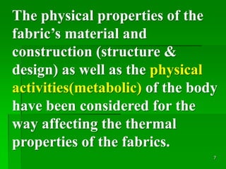 Skin and inner layer of clothing | PPTX