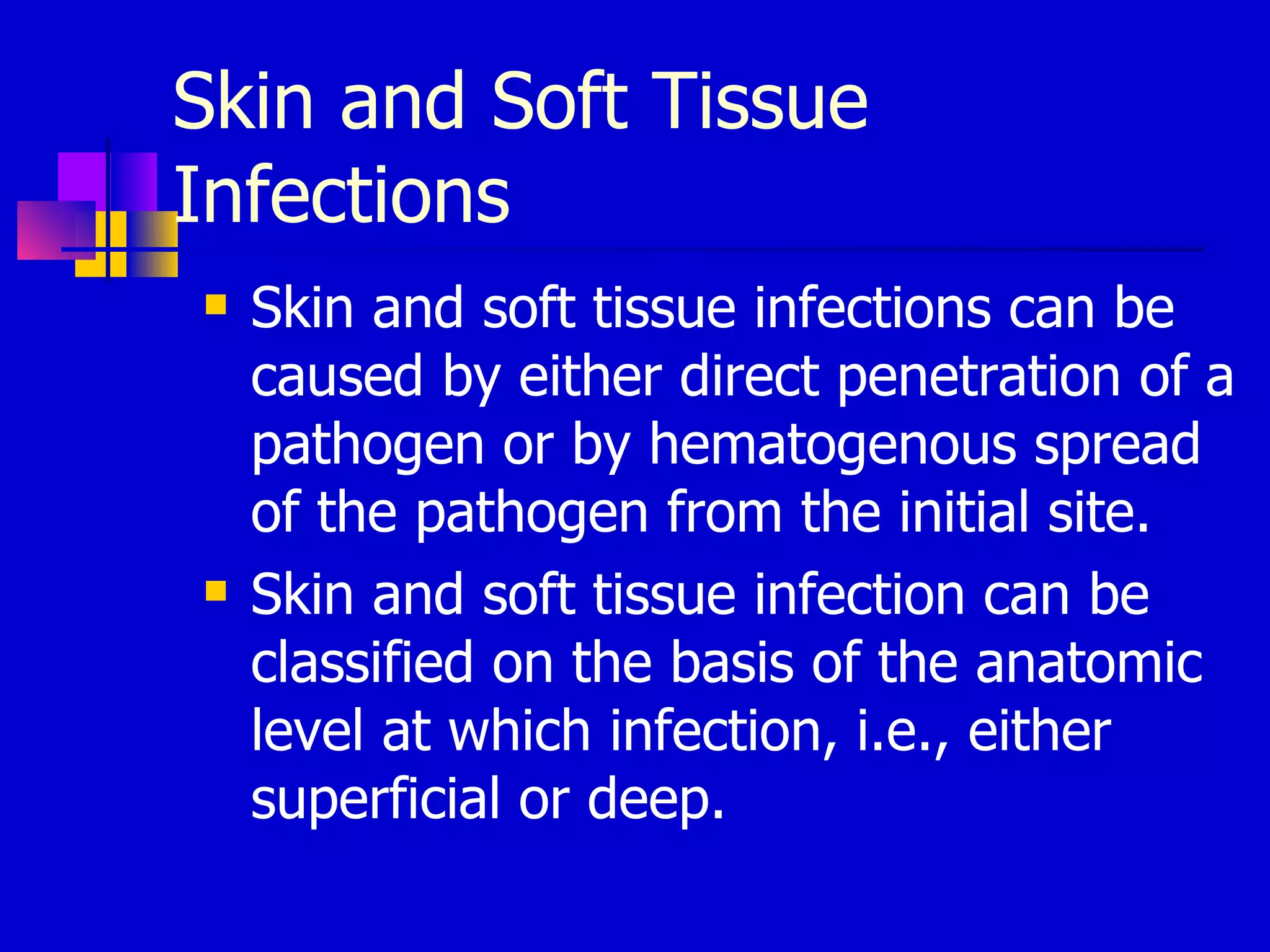Skin And Soft Tissue Infections | PPT