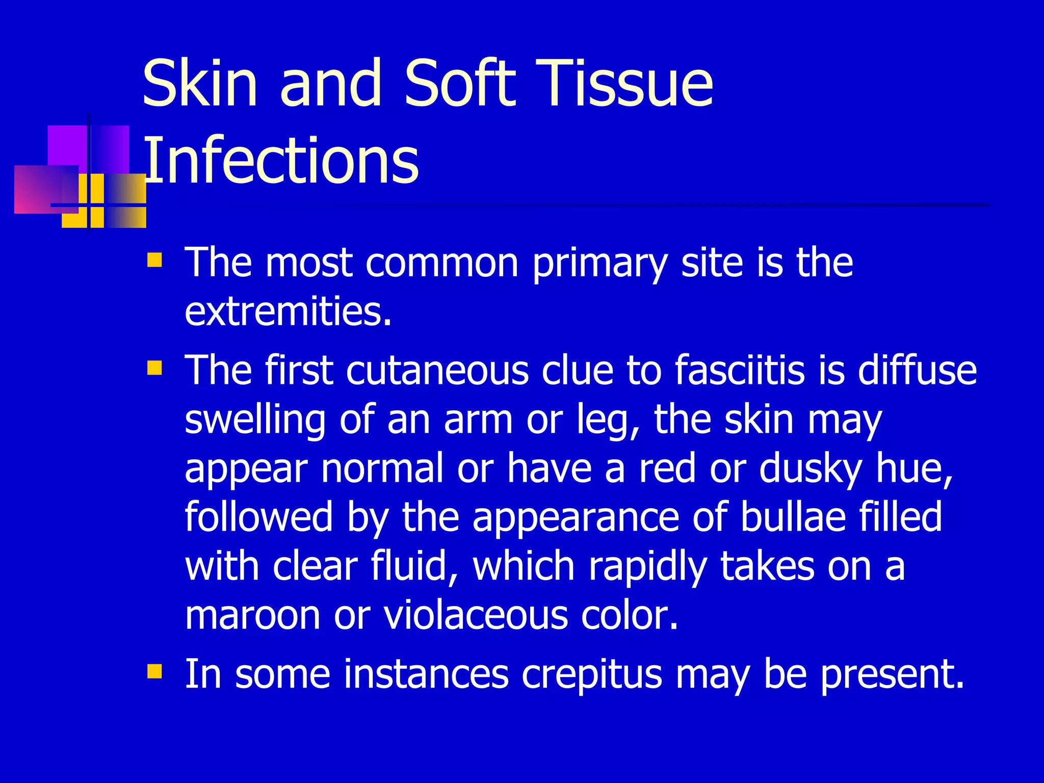 Skin And Soft Tissue Infections | PPT