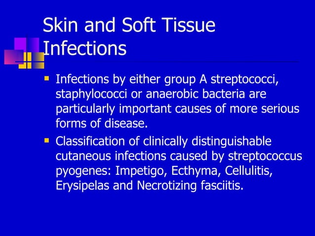 Skin And Soft Tissue Infections | PPT