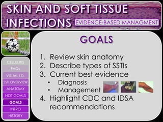 Skin and Soft Tissue Infections | PPTX