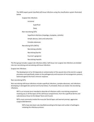 Skin and Soft tissues infections for plastic surgeons | PDF