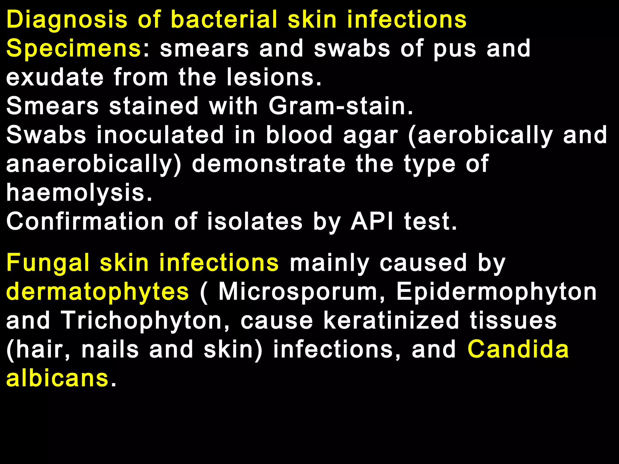 Skin and wound infection | PPT