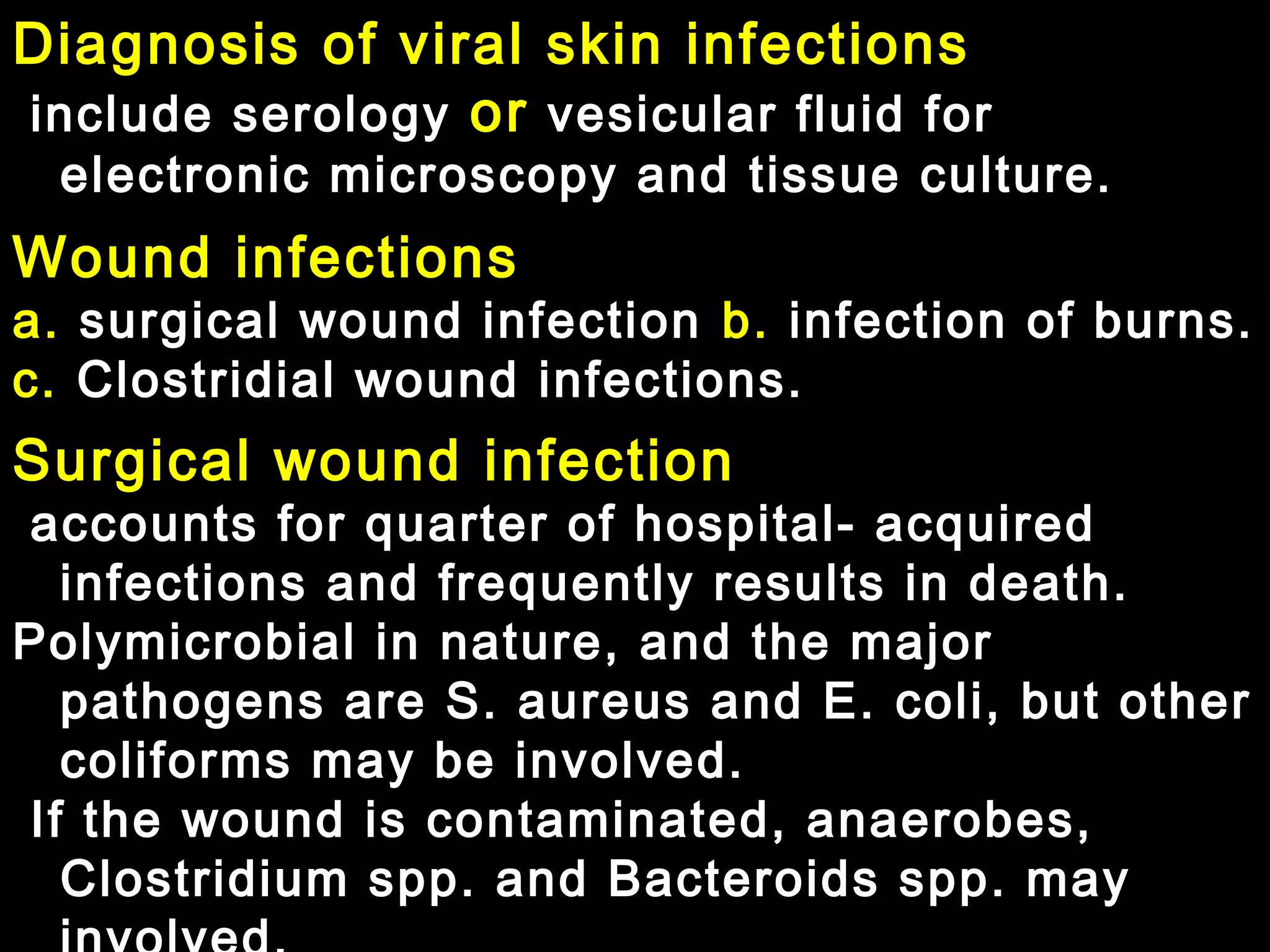 Skin and wound infection | PPT