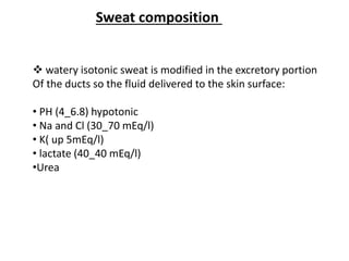 Skin as a Thermoregulatory Organ | PPTX
