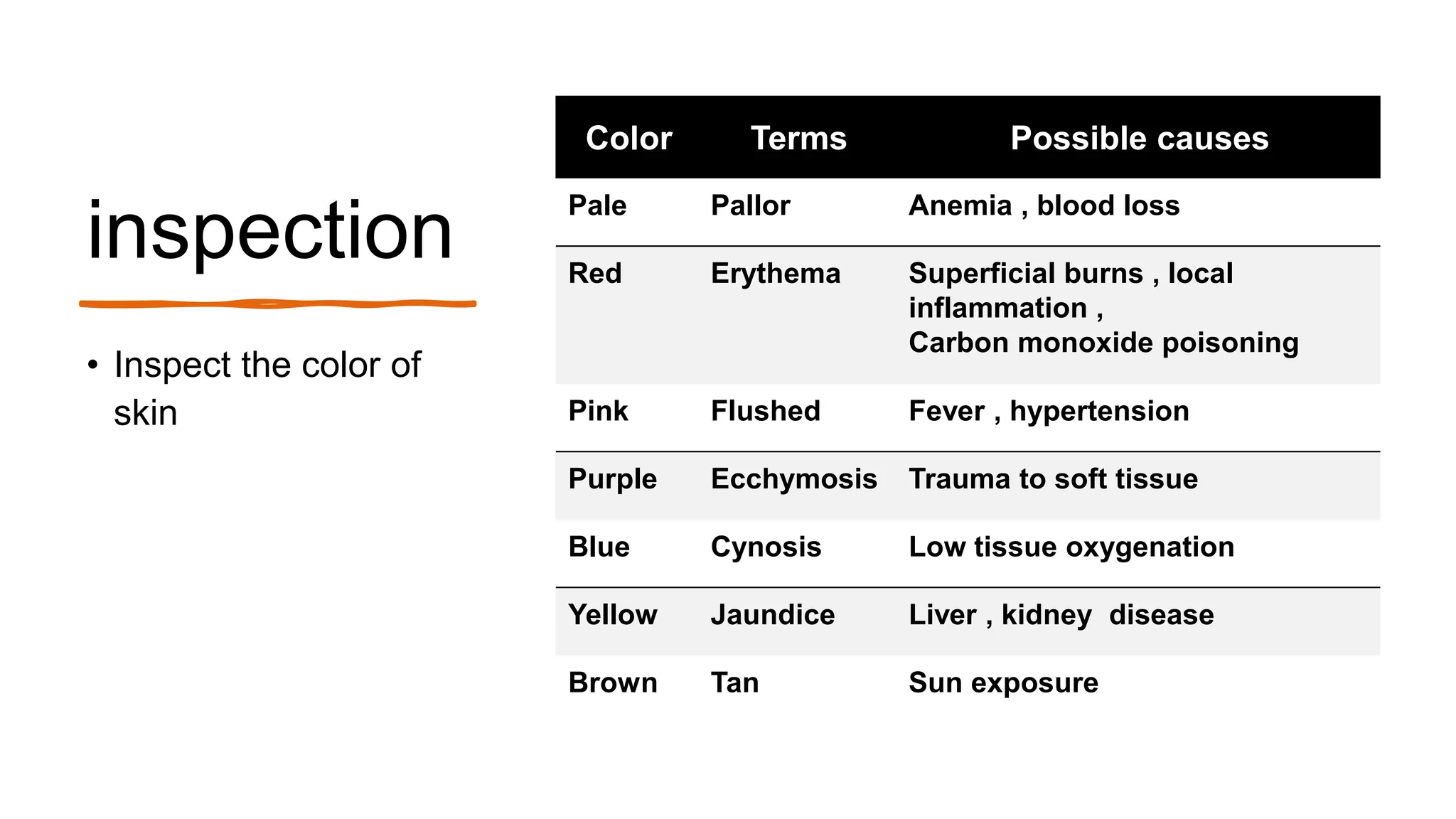 Skin assessment (1) | PPTX