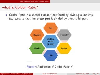 Skin beautification using golden ratio | PDF