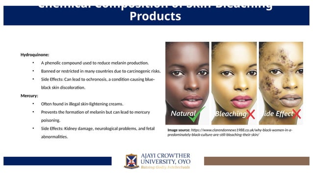 SKIN BLEACHING: ENVIRONMENTAL AND PUBLIC HEALTH IMPLICATIONS.pptx