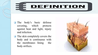 Anatomy and physiology of skin .pptx