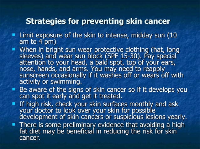 Skin Cancer | PPT