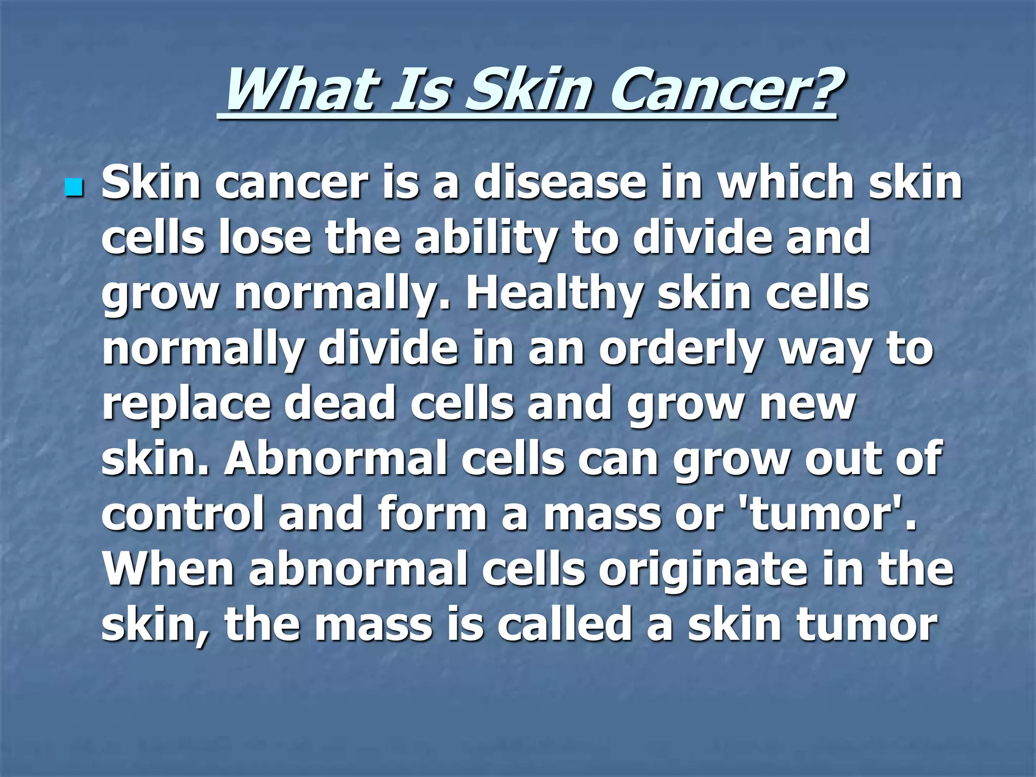 skin cancer .ppt