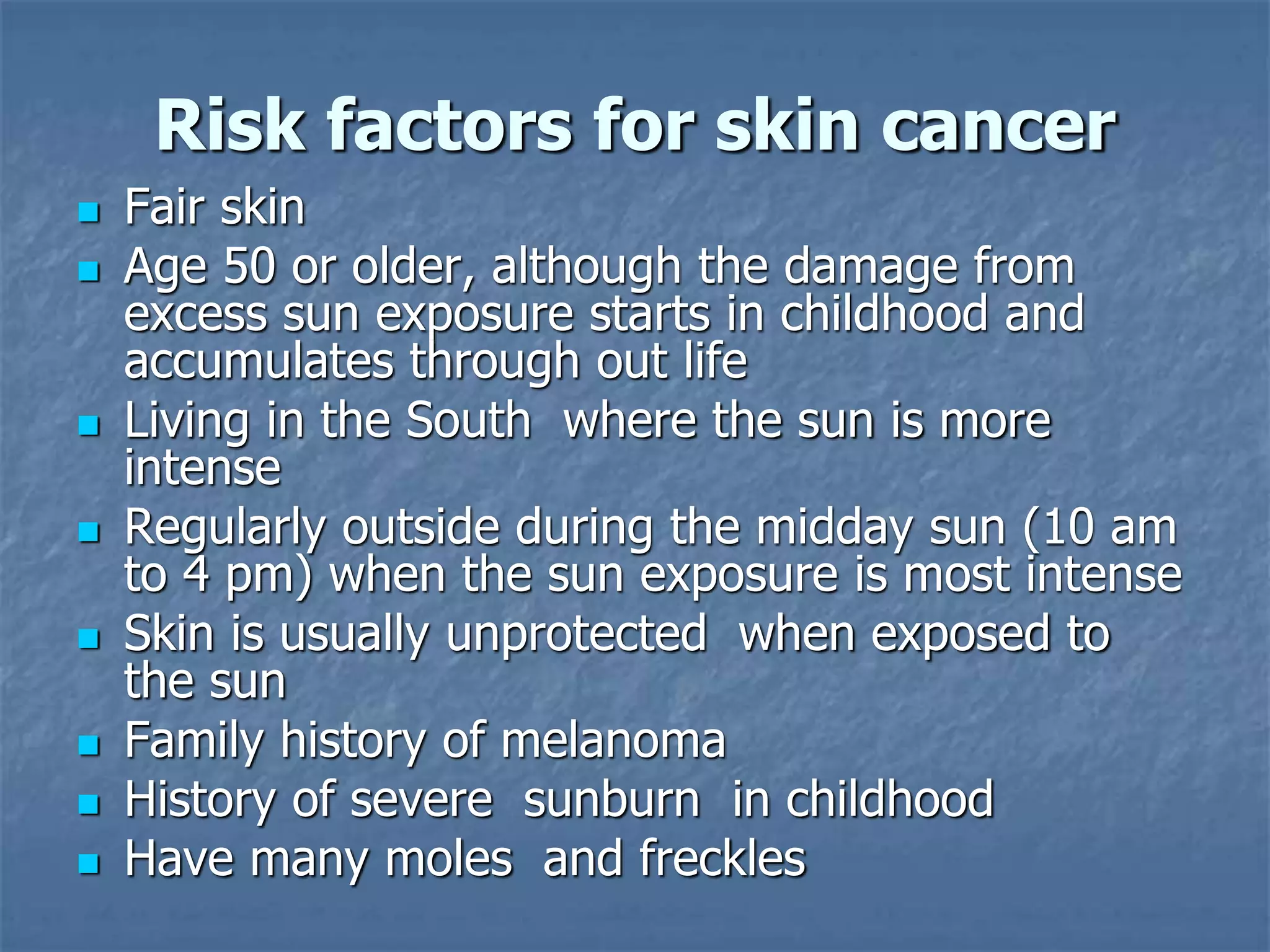 skin cancer .ppt