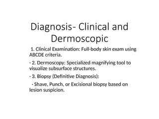 Skin cancer and Lymphomas . | PPTX