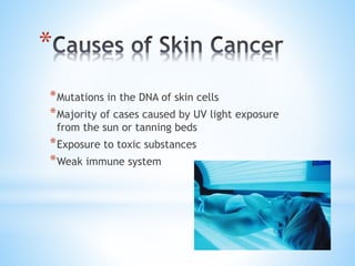 Skin cancer pp | PPTX