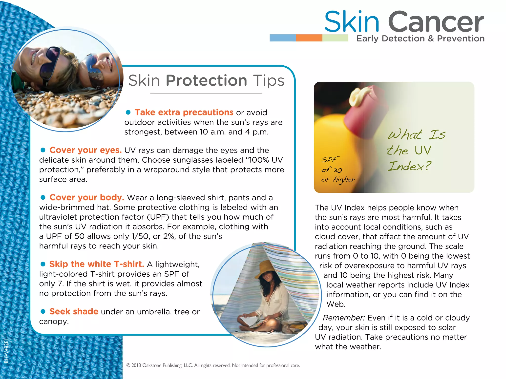 Skin Cancer Prevention | PDF