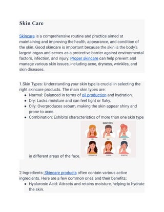 Skin Care | PDF