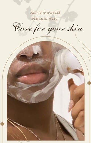 Skin care is essential. Makeup is a choice.pdf