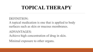 Skin care medical | PPTX