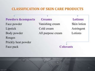 Skin care n hair care products | PPT