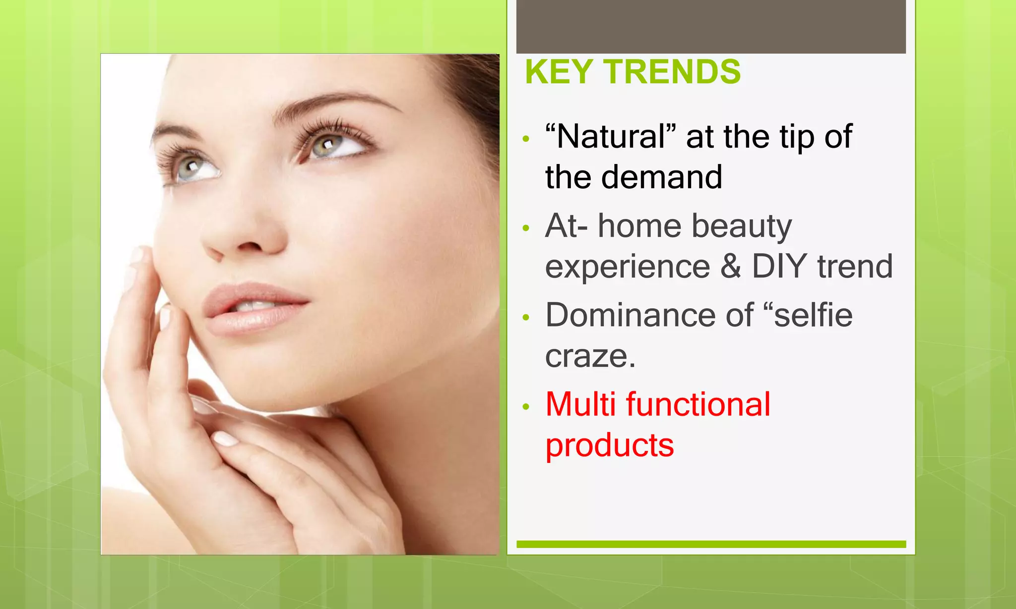 Emerging Trends in Skin care segment | PPTX
