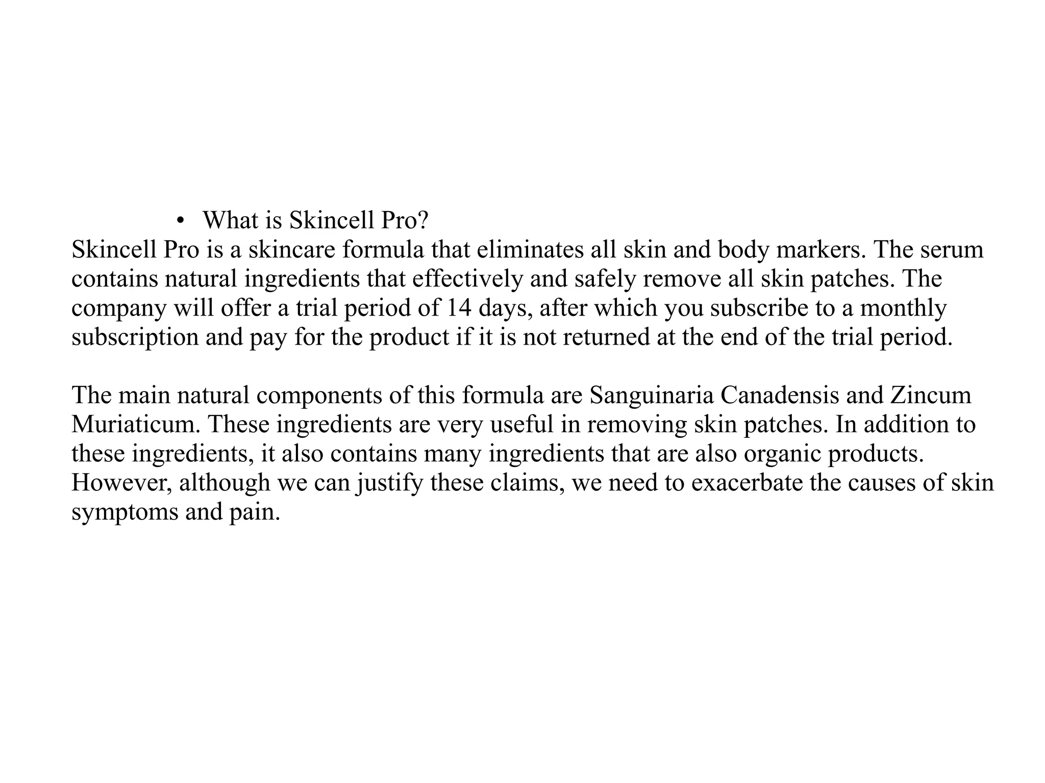 Skincell pro review | PPT | Skin and Dermatology | Diseases and Conditions