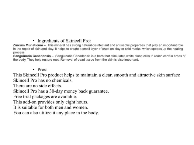 Skincell pro review | PPT | Skin and Dermatology | Diseases and Conditions
