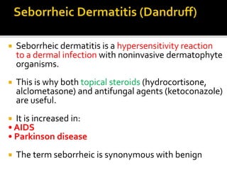 Skin condition associated with disease | PPTX