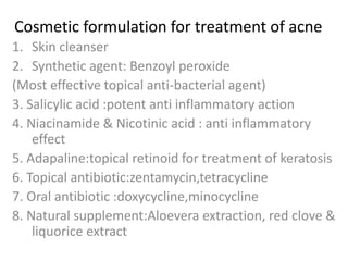 skin cosmetics for m.pharm student & B.pharm student | PPTX