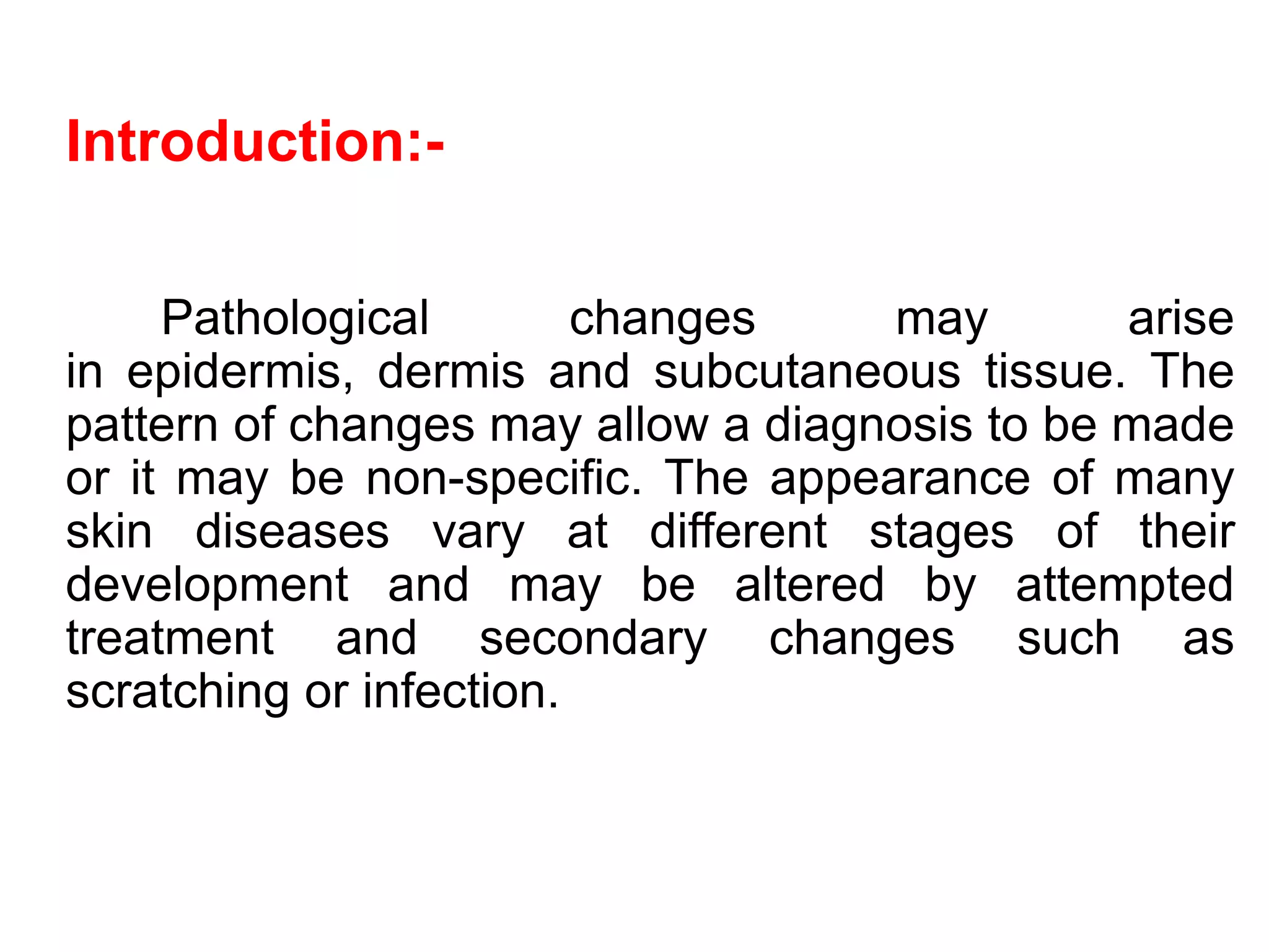 Skin disease ppt for nursing student | PPTX