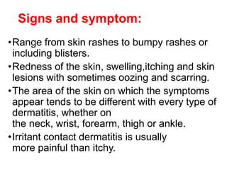 Skin disease ppt for nursing student | PPTX