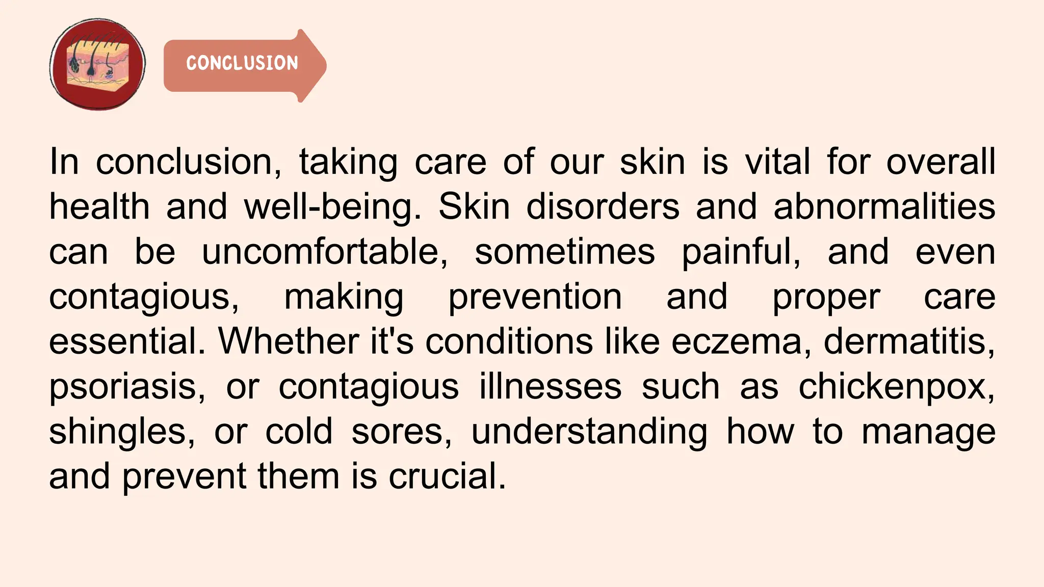 skin diseases, disorders, and prevention.pptx