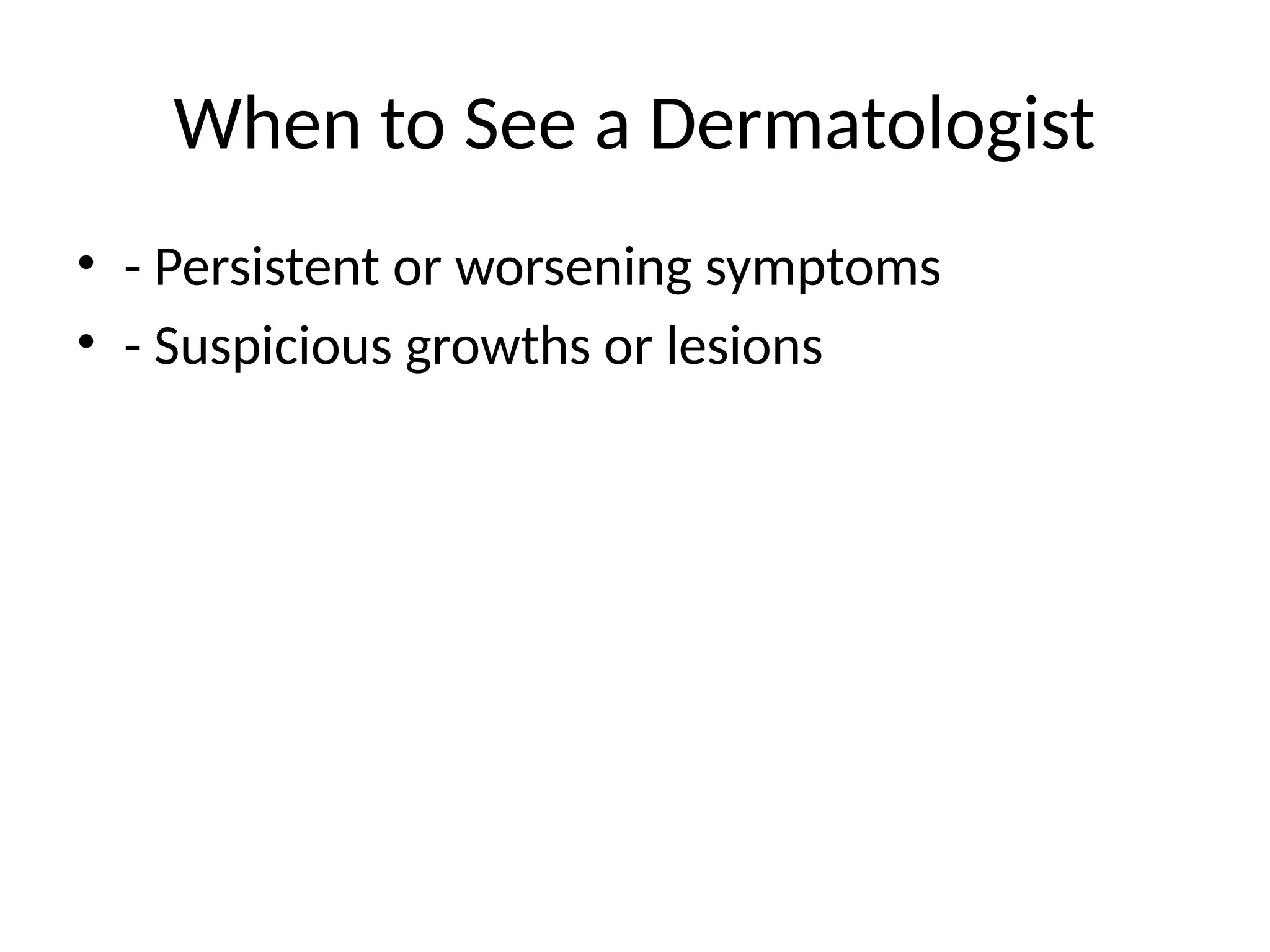 Comprehensive Overview of Common Skin Diseases and Their Management | PPTX