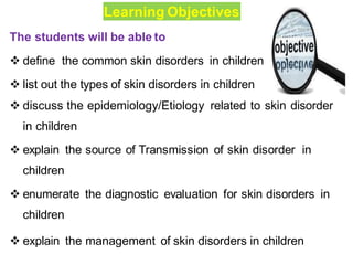 REVIEW OF SKIN DISORDER | PPTX