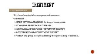 skin excoriation disorder ppt psychiatry.pptx