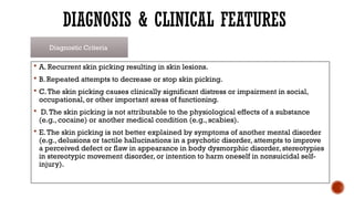 skin excoriation disorder ppt psychiatry.pptx